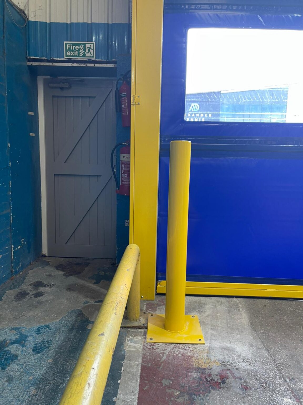 Anti Ram Barriers & Safety Posts - Roller Shutter UK